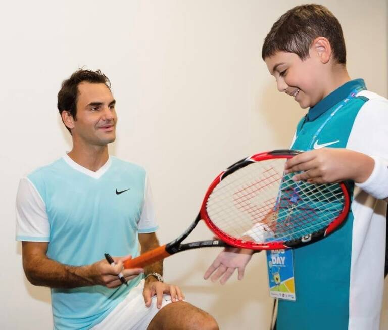 Michael's hitting aces eight years on! | Life-Changing Wishes - Make-A ...