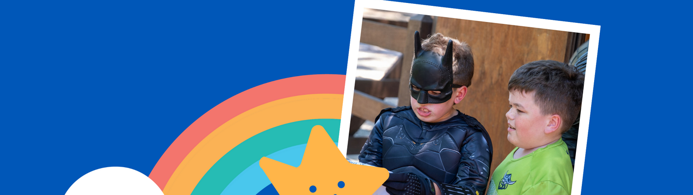 Braxtyn Buddies up with Batman | Extraordinary Wishes - Make-A-Wish ...