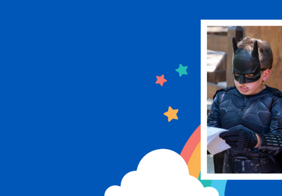 Braxtyn Buddies up with Batman | Extraordinary Wishes - Make-A-Wish ...